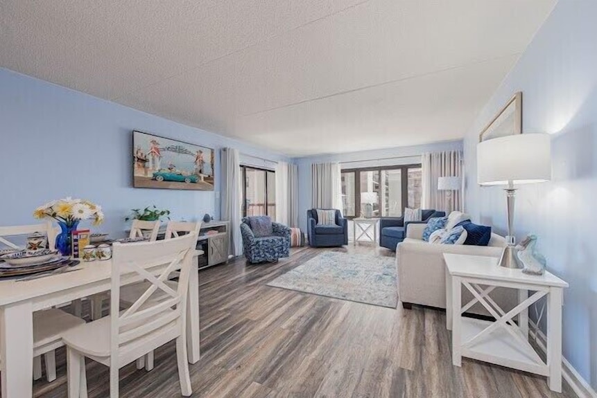 Renovated Condo Direct Oceanfront And Bay View Balconies - 1 Bedroom - 1 Bath - Sleeps 6 - New Queen & Double Beds In Bedroom And Queen Sleep Sofa In Living Room - Ocean City, MD