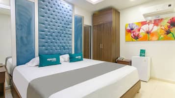Quarto Duplo Superior | Roupa hipoalergénica, minibar, ferro/tábua de engomar