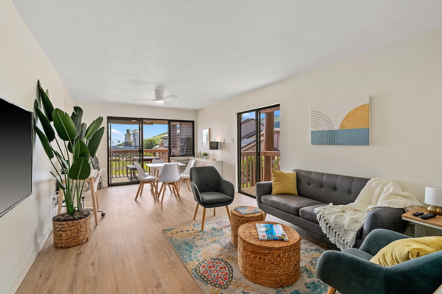 Family Condo With Queen Beds & Ocean Views From 3 Lanais! - Lihue, HI