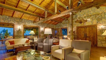 Sala de estar do lobby