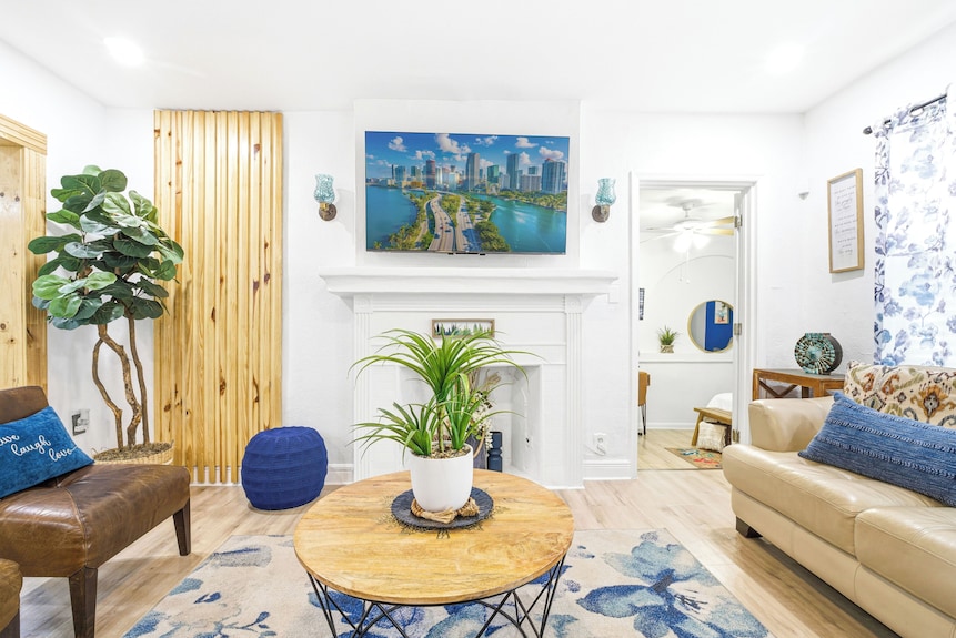 2bd/1b/7ppl/wi-fi/bbq/spa/free Parking & Washer/dryer - Miami