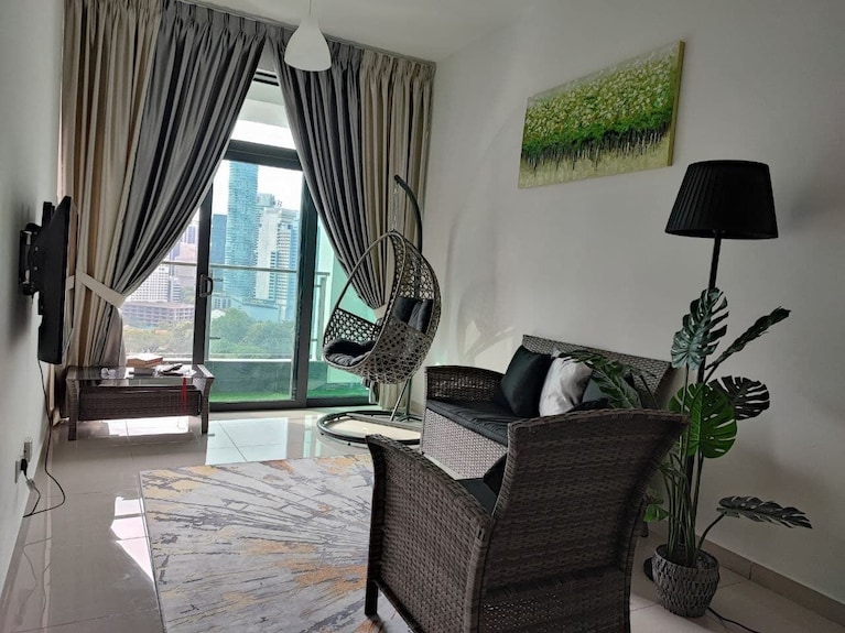A Stunning View Of Klcc With 3 Bedrooms Condo - Kuala Lumpur