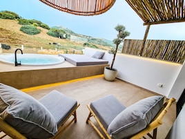 Quarto casal superior, banheira de imersão | Banheira de hidromassagem particular