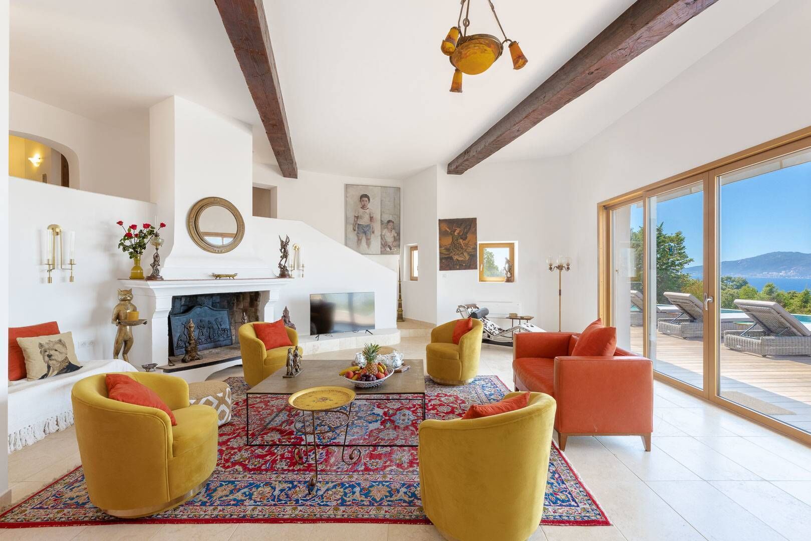 Villa 6 Bedrooms, Pool, Jacuzzi, Sea View - Ajaccio