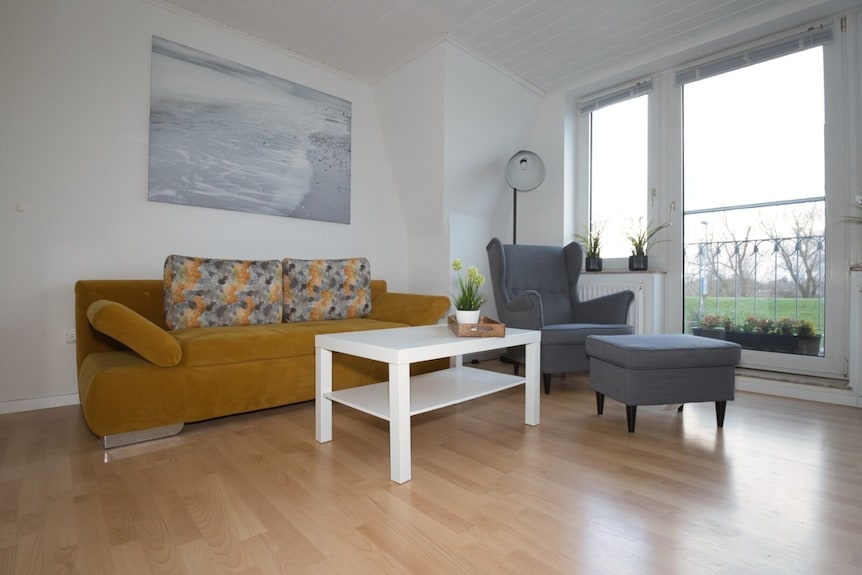 Kajüte No6 - Gemütliche & Hübsche Ferienwohnung, Strand Gut Zu Fuß Erreichbar - Langeoog