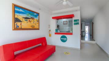 Sala de estar do lobby