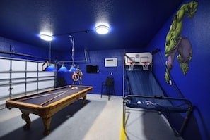 Casa, 6 quartos | Sala de jogos