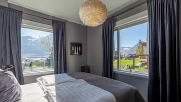 Apartamento superluxo | 1 quarto, roupas de cama de algodão egípcio, roupas de cama premium