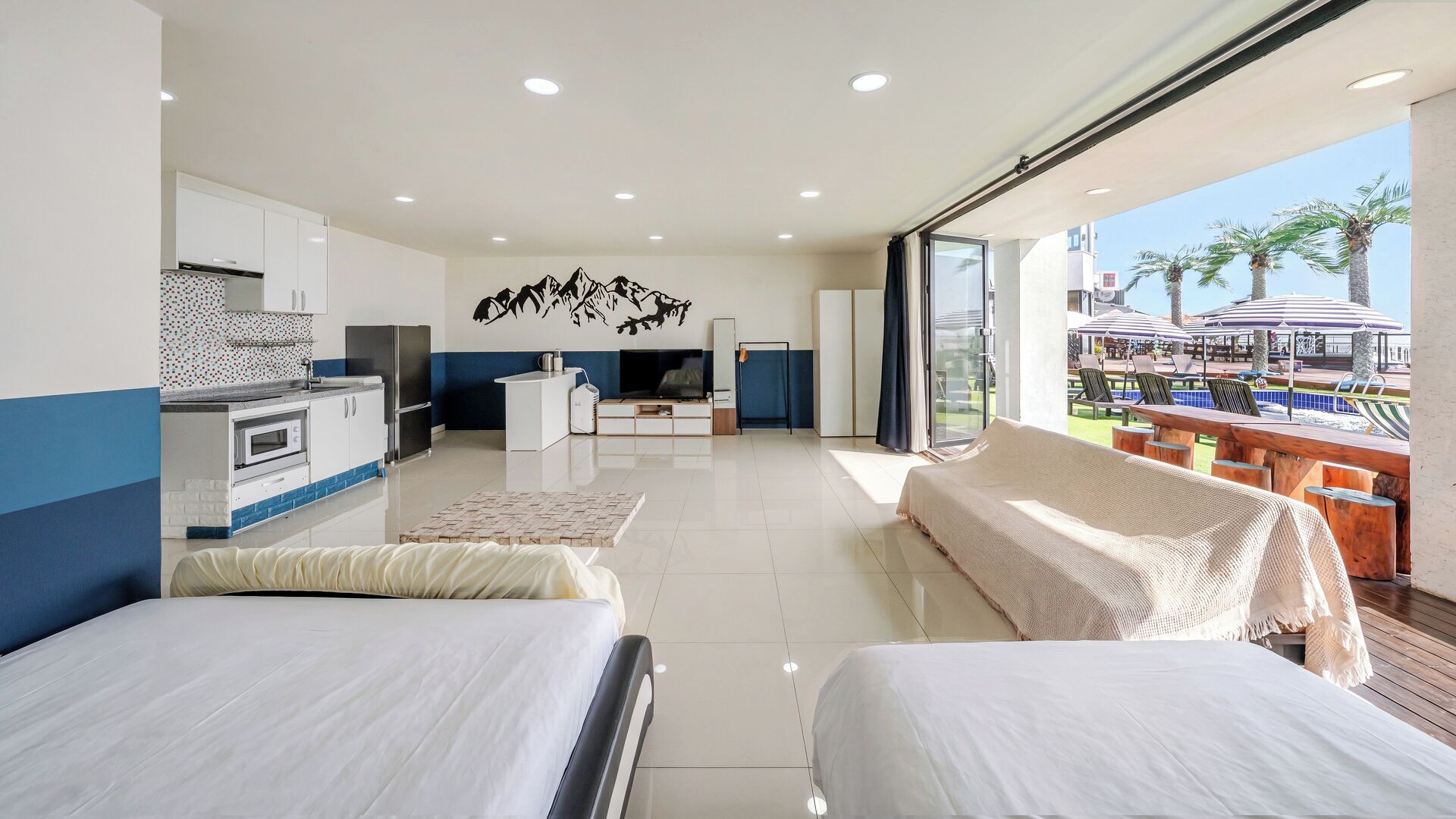 Quarto Básico, 1 quarto (PensionSicily(OceanView)) | 1 quarto, Wi-fi grátis 