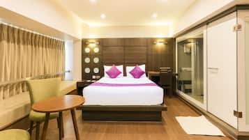 Suíte executiva | 1 quarto, Wi-Fi de cortesia, roupa de cama