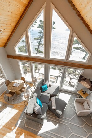 Casa luxo, banheiro privativo, vista para o oceano (Honeymoon Cove) | Parte interna