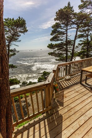 Casa luxo, banheiro privativo, vista para o oceano (Honeymoon Cove) | Fachada