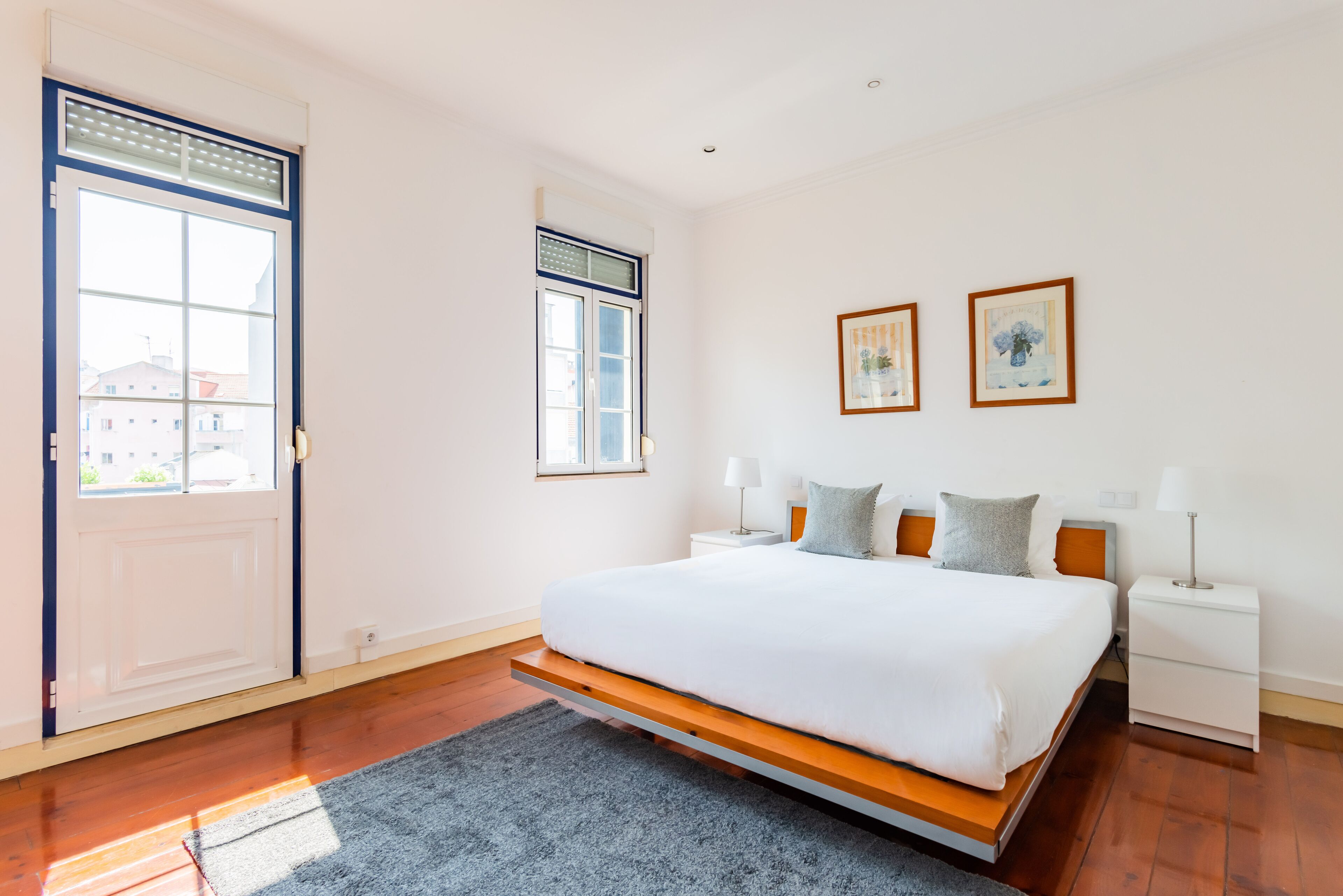 Apartamento | 3 quartos, berço de viagem, Wi-fi grátis, roupa de cama fornecida 