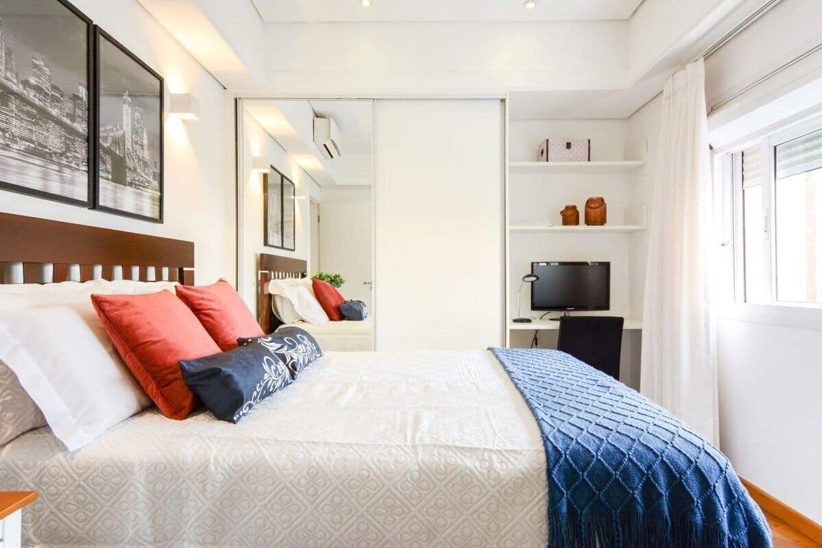 Apartamento | 1 quarto, Wi-fi grátis, roupa de cama fornecida