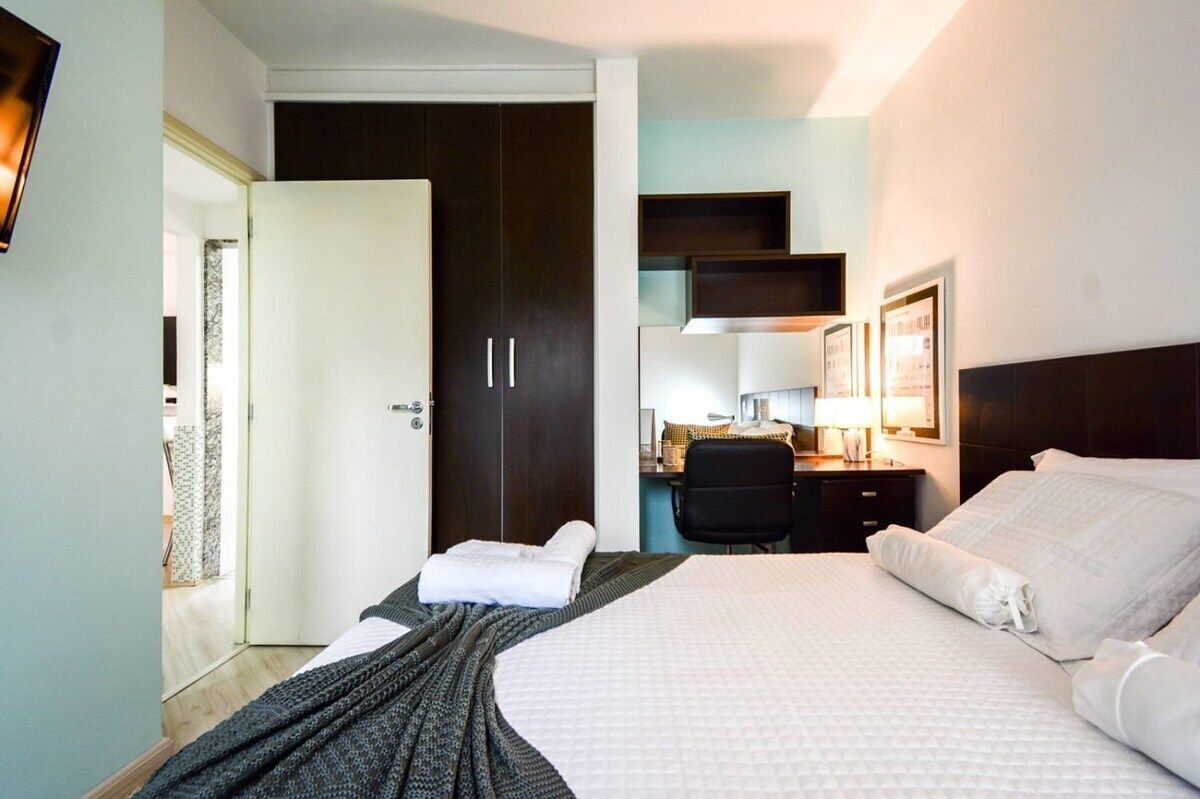Apartamento Design | 1 quarto, Wi-fi grátis, roupa de cama fornecida 