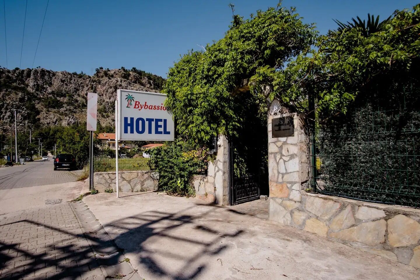 Entrada da propriedade