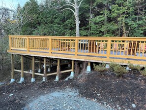 Cabana básico, 1 quarto, cozinha, vista para o lago | Fachada