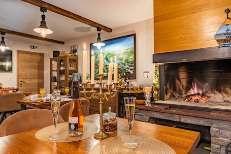 Lareira. B&B Villa Sumrak Plitvica Rooms