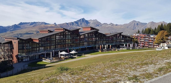 Pied Des Pistes De Ski, 2ème éTage, Vue Vallée, Balcon, Télévision, Casier à Ski, 21m², Les Arcs - La Rosière