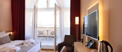 Quarto Superior, pátio | 1 quarto, roupa hipoalergénica, minibar, cofre no quarto