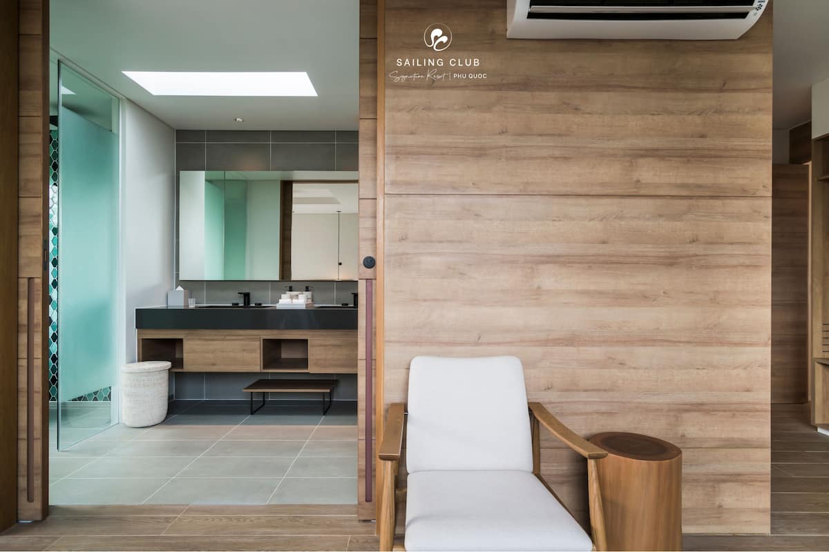3 quartos, roupas de cama premium, frigobar