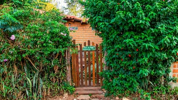 Entrada do alojamento