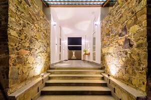 Casa de campo superluxo, 1 cama King, piscina particular | 1 quarto, frigobar, escrivaninha, ferros/tábuas de passar roupa