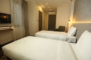Quarto Twin Cidade | Comodidade do alojamento