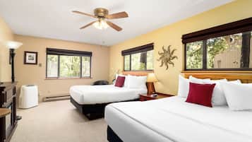 Cabana de Madeira Deluxe | 2 quartos, com decoração personalizada, com mobília individualizada