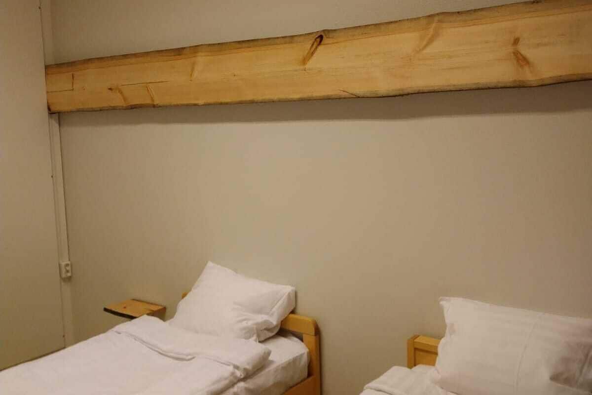 Roupa de cama fornecida