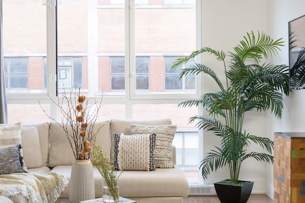 Apartamento Deluxe (#3) | Sala de estar | Smart TV de 37 polegadas com canais digitais, televisor