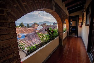 Vista para a cidade desde o alojamento