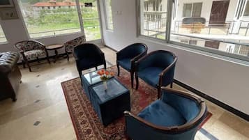 Sala de estar do lobby
