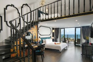 Family Suite | Roupas de cama premium, edredons de pluma, camas com colchões pillow-top