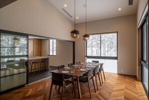 Chalé, 5 quartos, não fumadores (Jade Rabbit) | Sala de jantar
