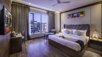 Quarto Executivo | Minibar, camas desdobráveis, Wi-fi grátis, roupa de cama fornecida