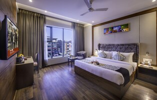 Quarto Executivo | Minibar, camas desdobráveis, Wi-fi grátis, roupa de cama fornecida 