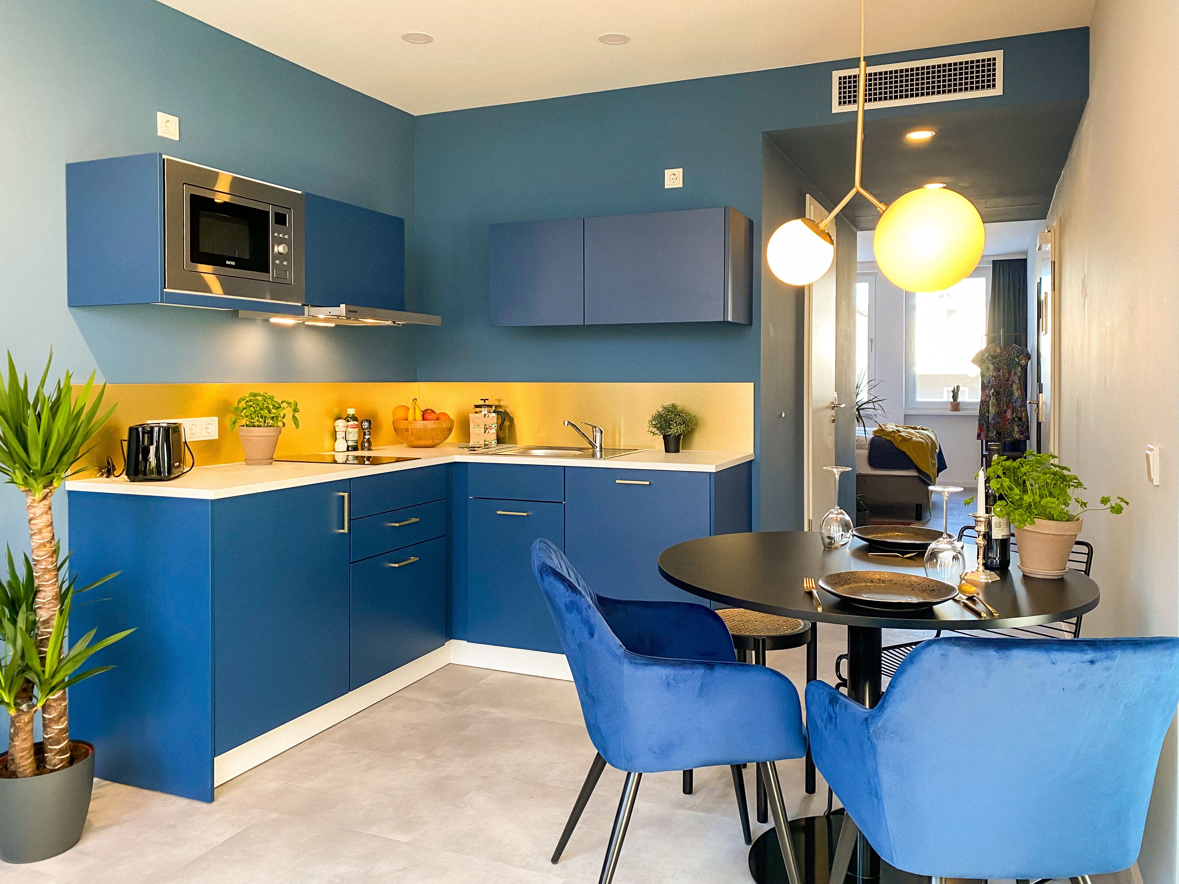 Suite-Estúdio Comfort | Cozinha privada | Minifrigorífico, um micro-ondas, uma placa de cozinha 
