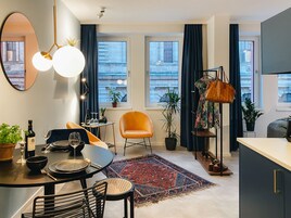 Estúdio Comfort | Sala de estar