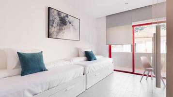 Apartamento superluxo, 2 quartos | 2 quartos, ferros/tábuas de passar roupa, berços grátis