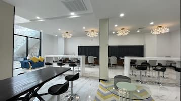 Sala de estar do lobby