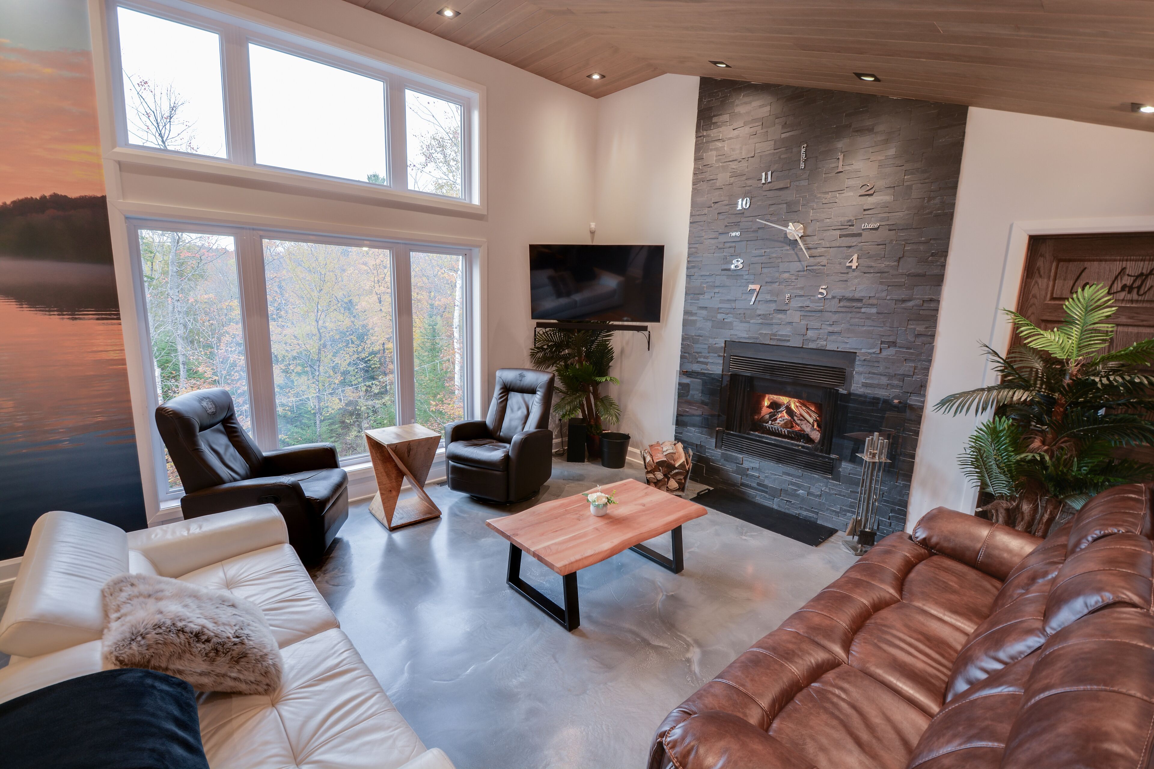 Le Summum St-sauveur Luxe ++ Piscine Intérieur / Luxury Cottage Indoor Pool-spa - Saint-Sauveur