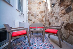 Área de estar no saguão