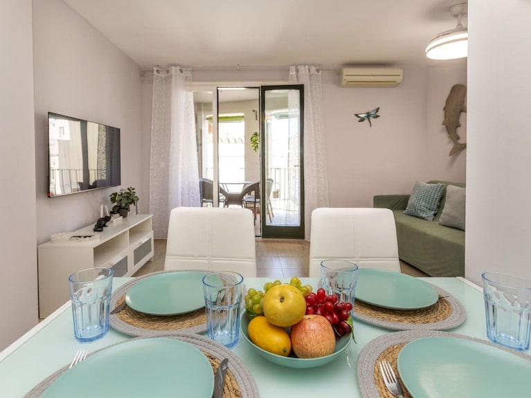 Bonito Apartamento Para 4 Personas Con A/c, Wifi, Tv Y Balcón - Tossa de Mar