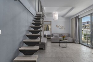 Suite Executiva, 2 quartos, banheira de hidromassagem grande | Wi-fi grátis, roupa de cama fornecida