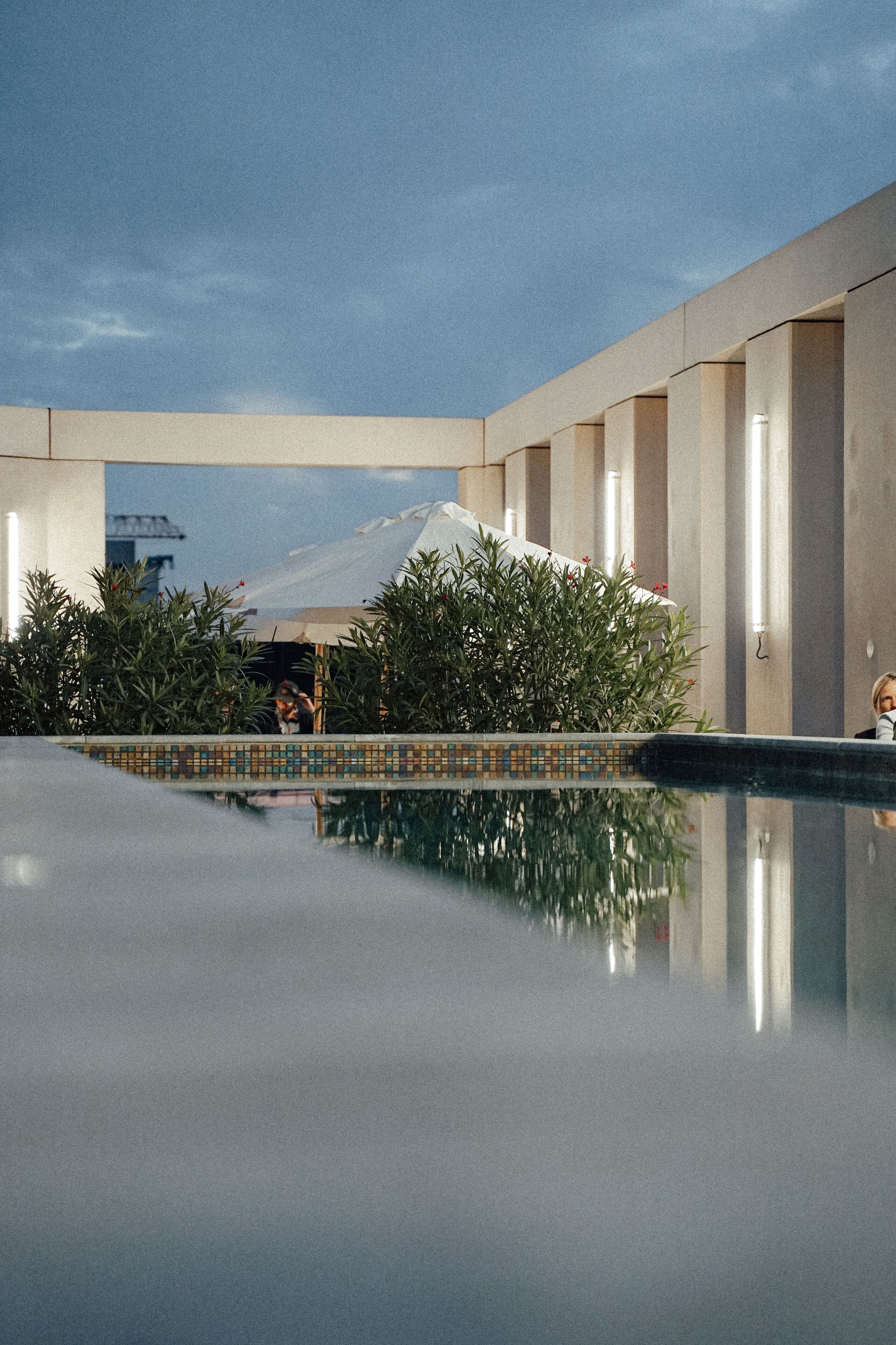 Piscina externa sazonal