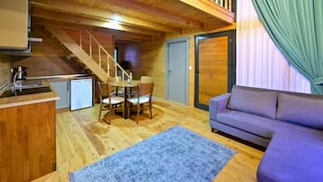 Bungalow Económico | 2 quartos, roupa de alta qualidade, minibar
