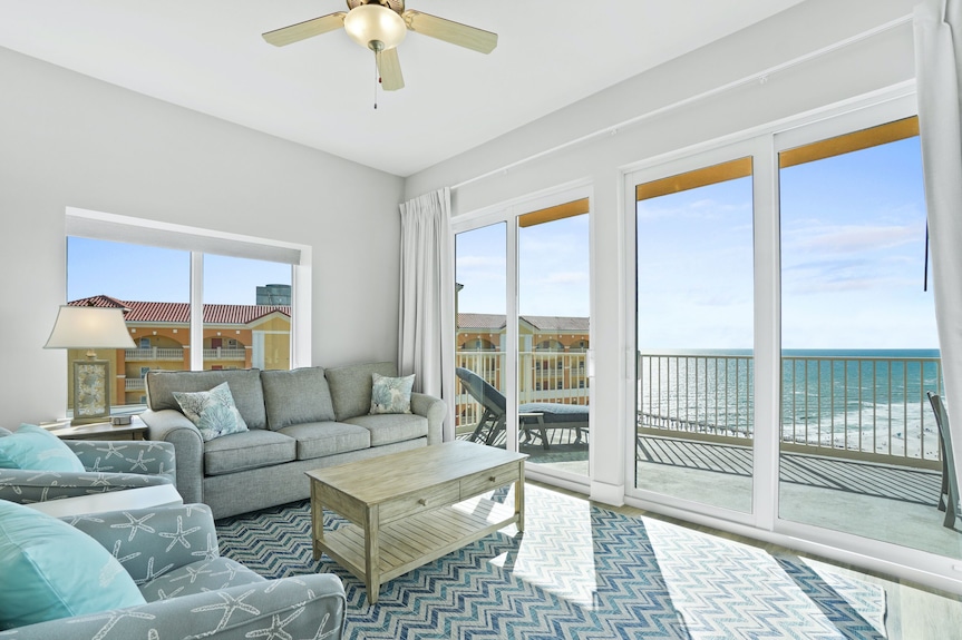 Calypso 3-2301 - Beach View, Heated Pool, Huge Balcony, Private Beach, Free Golf - Panama City Beach, FL