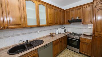 Apartamento (Three Bedroom Apartment with Terrace ) | Cozinha privada | Um frigorífico