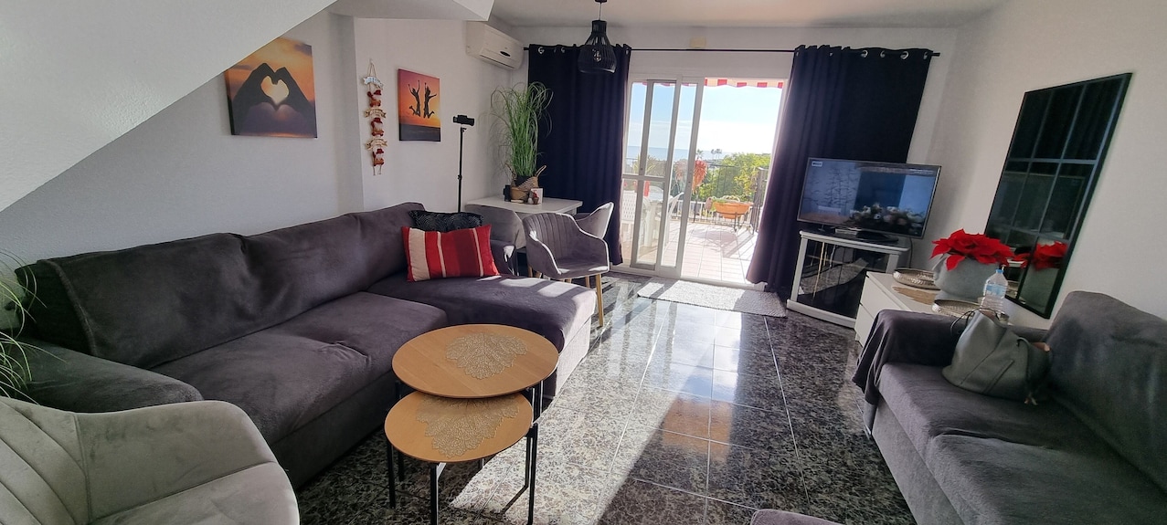 Surise Den- Walk To The Beach, Sea View And Pool. Holiday Rentals & Winter Stays - Puerto de Mazarrón